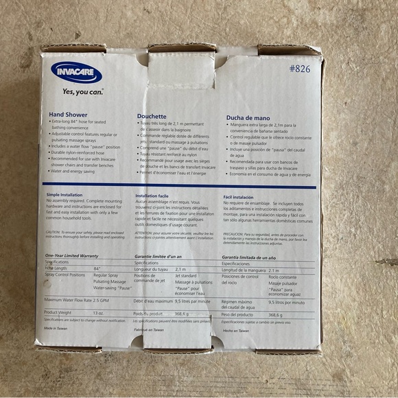 Invacare | Bath | Invacare Hand Shower New | Poshmark